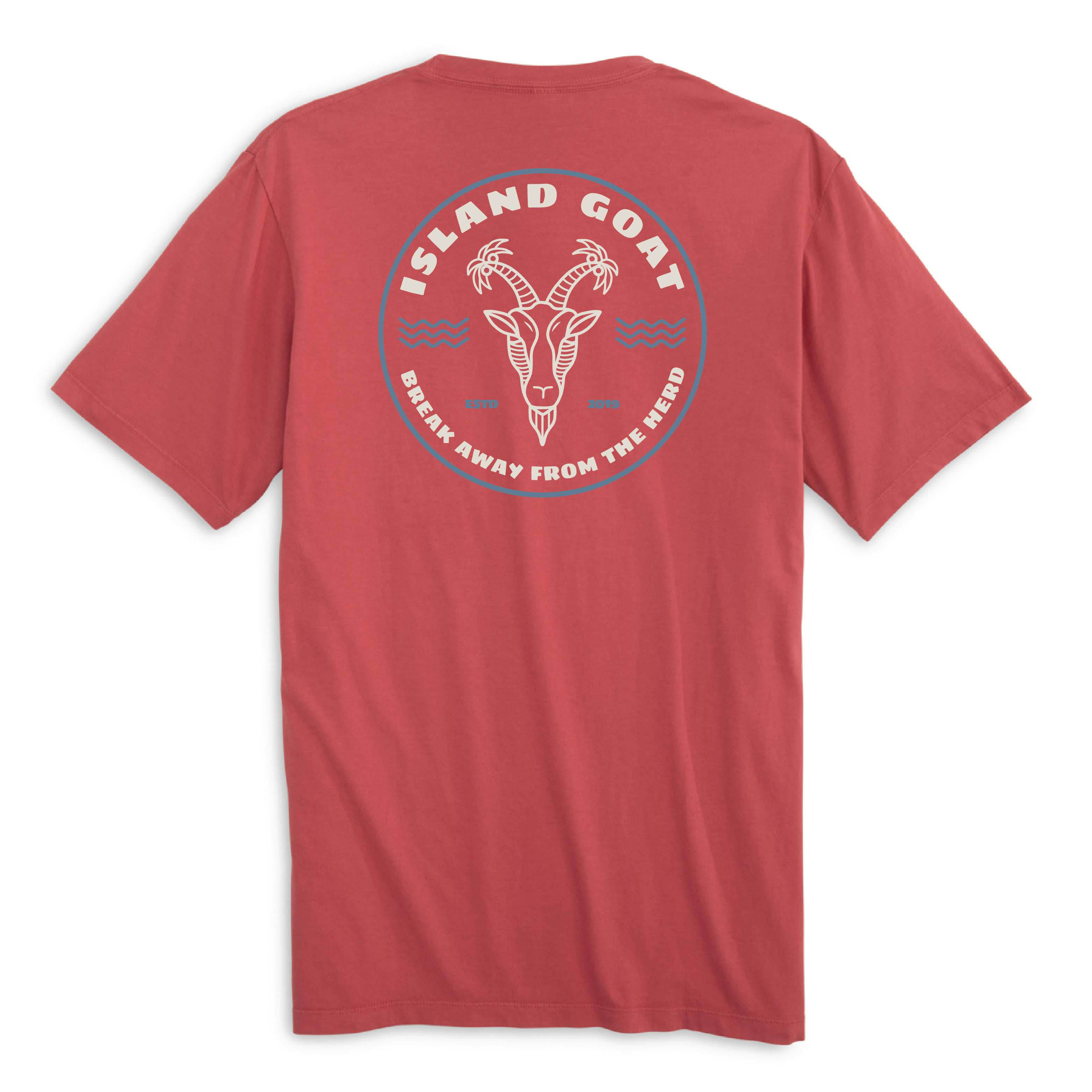 Island Goat Tee | Take Er Easy - Mens T-shirt