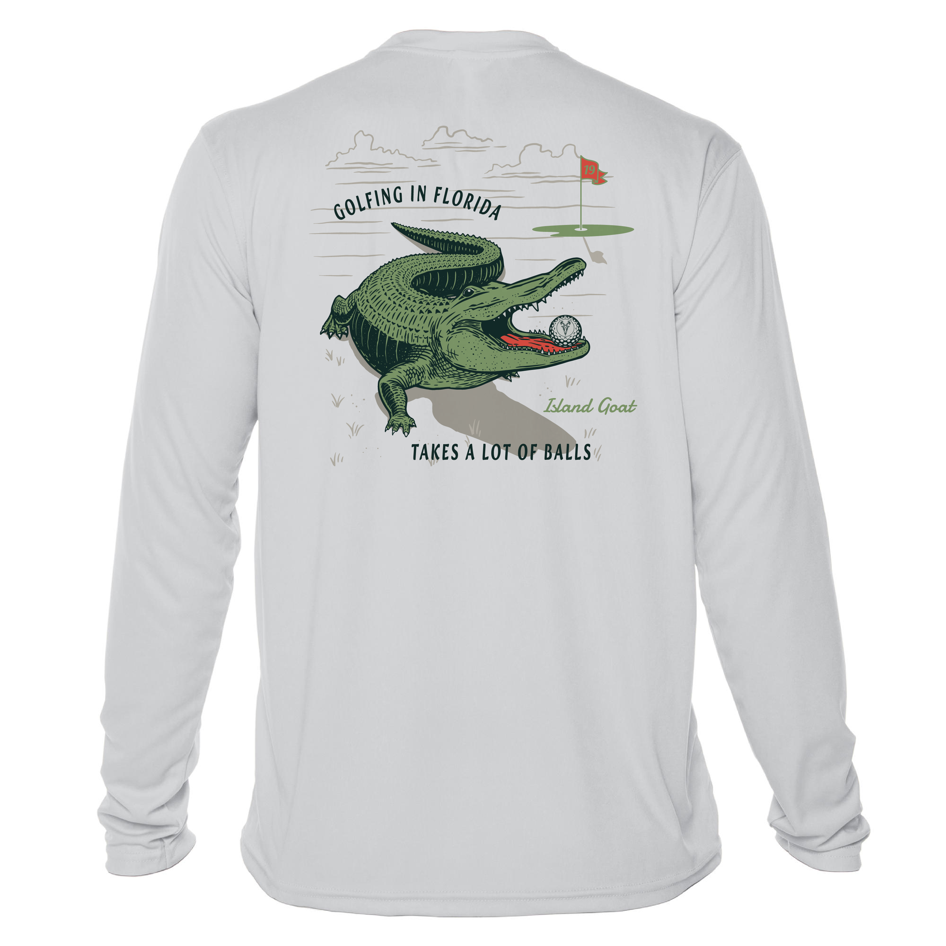 Later Gator | Island Goat UPF 50+ Crew Neck Sun Shirt