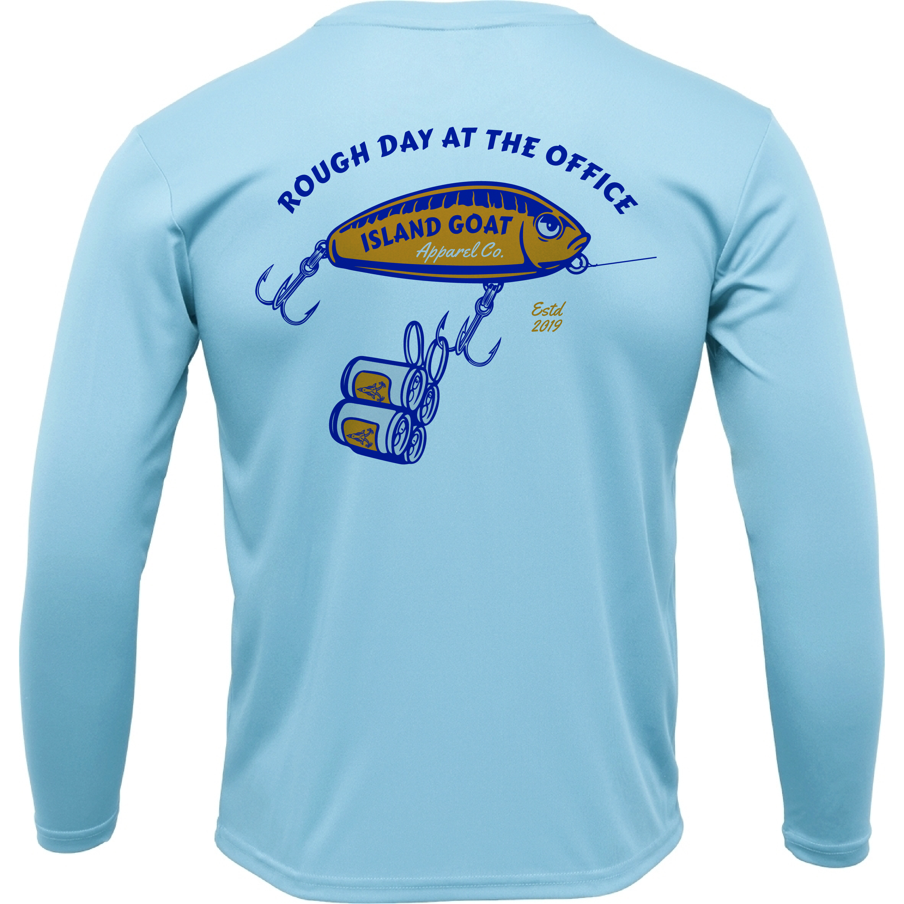 Rough Day | Island Goat UPF 50+ Crew Neck Sun Shirt