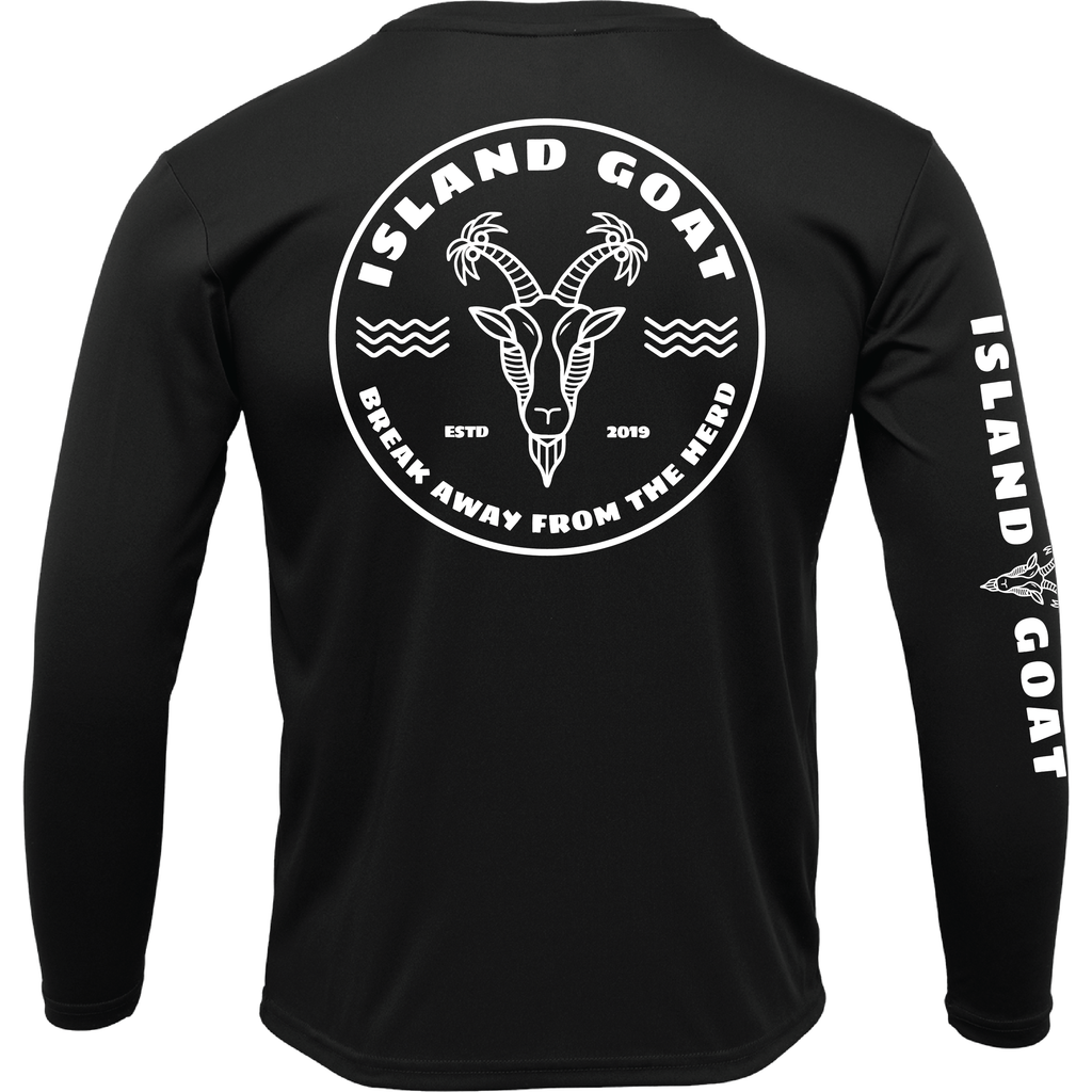 Take Er Easy | Island Goat UPF 50+ Crew Neck Sun Shirt