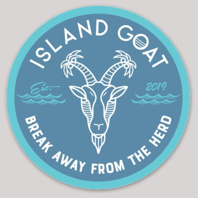 Island Goat | Yeah Buddy Sticker